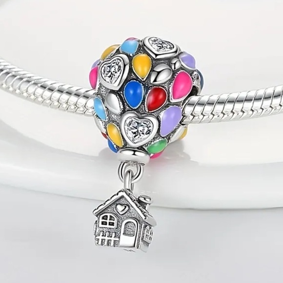 CHARM | Jewelry | Disneys Pixar Up Balloon House Charm Pendant Pandora ...